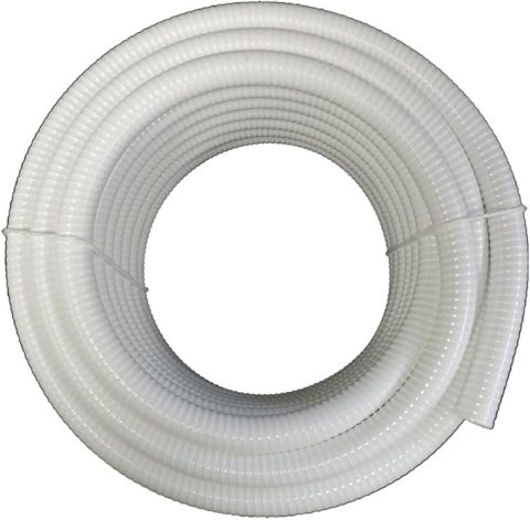 (1/2″ Dia. x 100 ft) – HydroMaxx® White Flexible PVC Pipe, Hose, Tubing ...