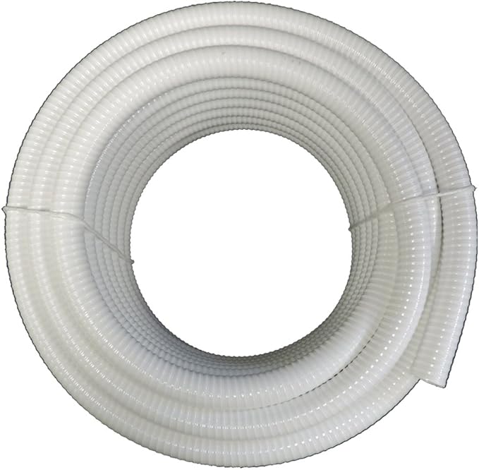 (1/2″ Dia. x 100 ft) – HydroMaxx® White Flexible PVC Pipe, Hose, Tubing ...